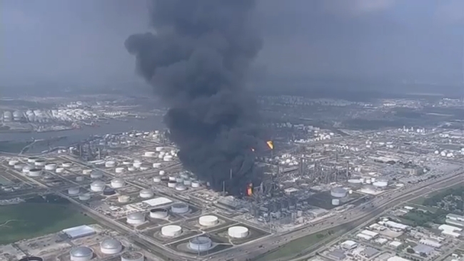 Deer Park Shell fire reignites Saturday hours after flames at chemical ...