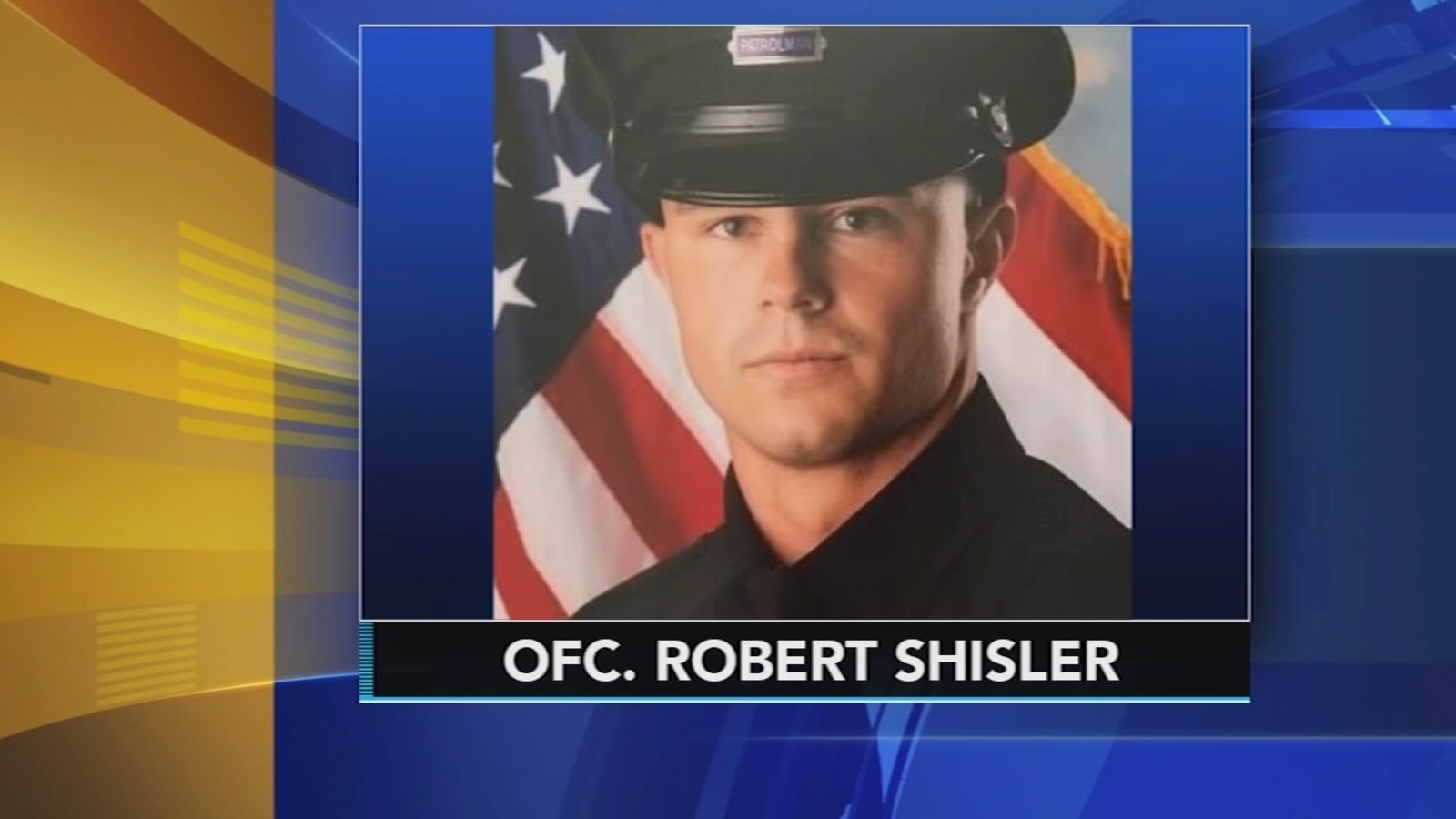 Officer Robert Shisler with Deptford Township police, Gloucester County ...