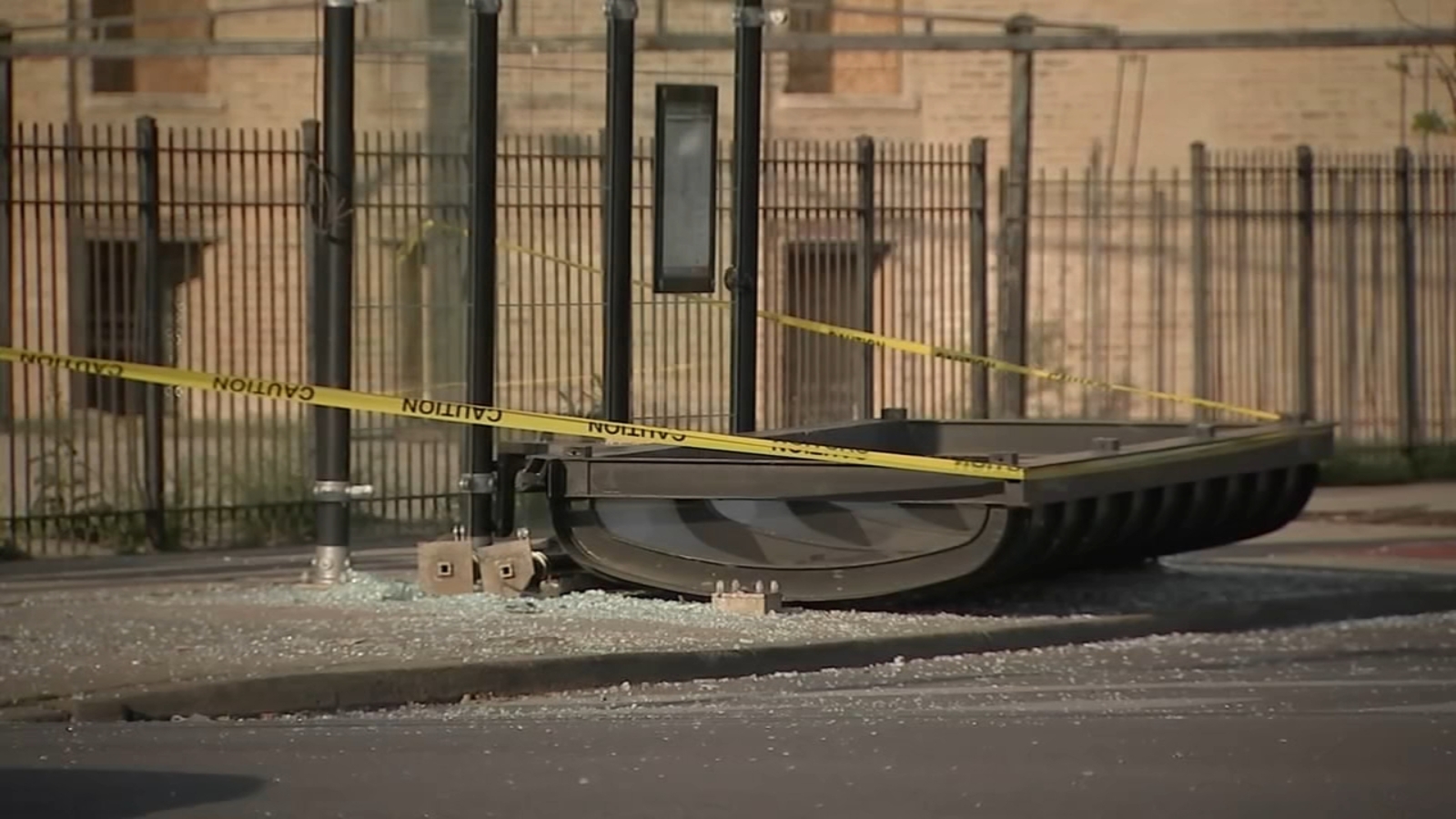 Car crash today: 3 critically hurt after car hits CTA bus shelter at ...
