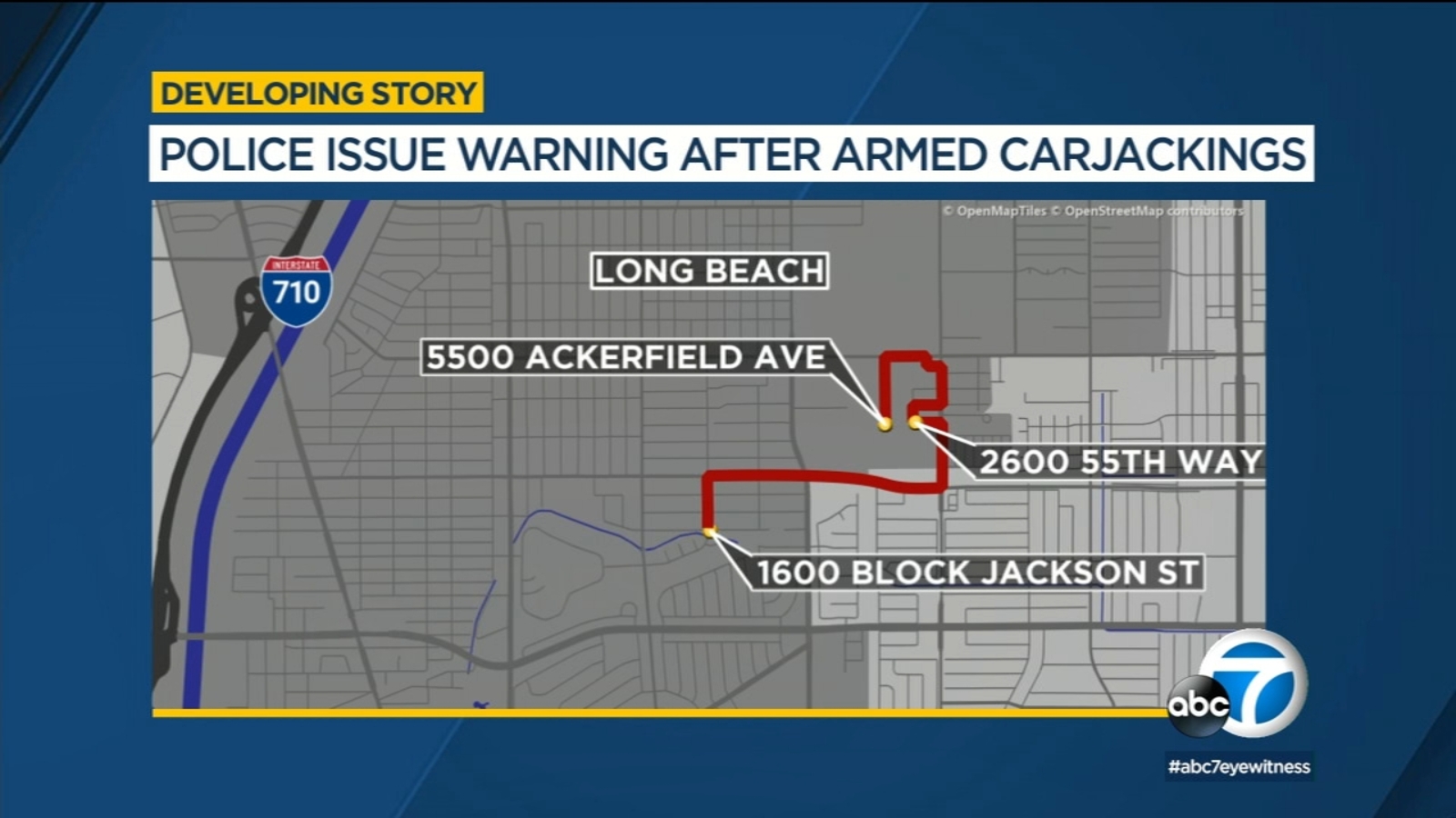 Long Beach police warn residents after series of armed carjackings ...