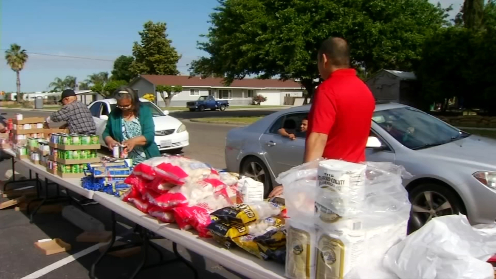 Free food boxes given to Planada residents impacted by storms - ABC30 ...