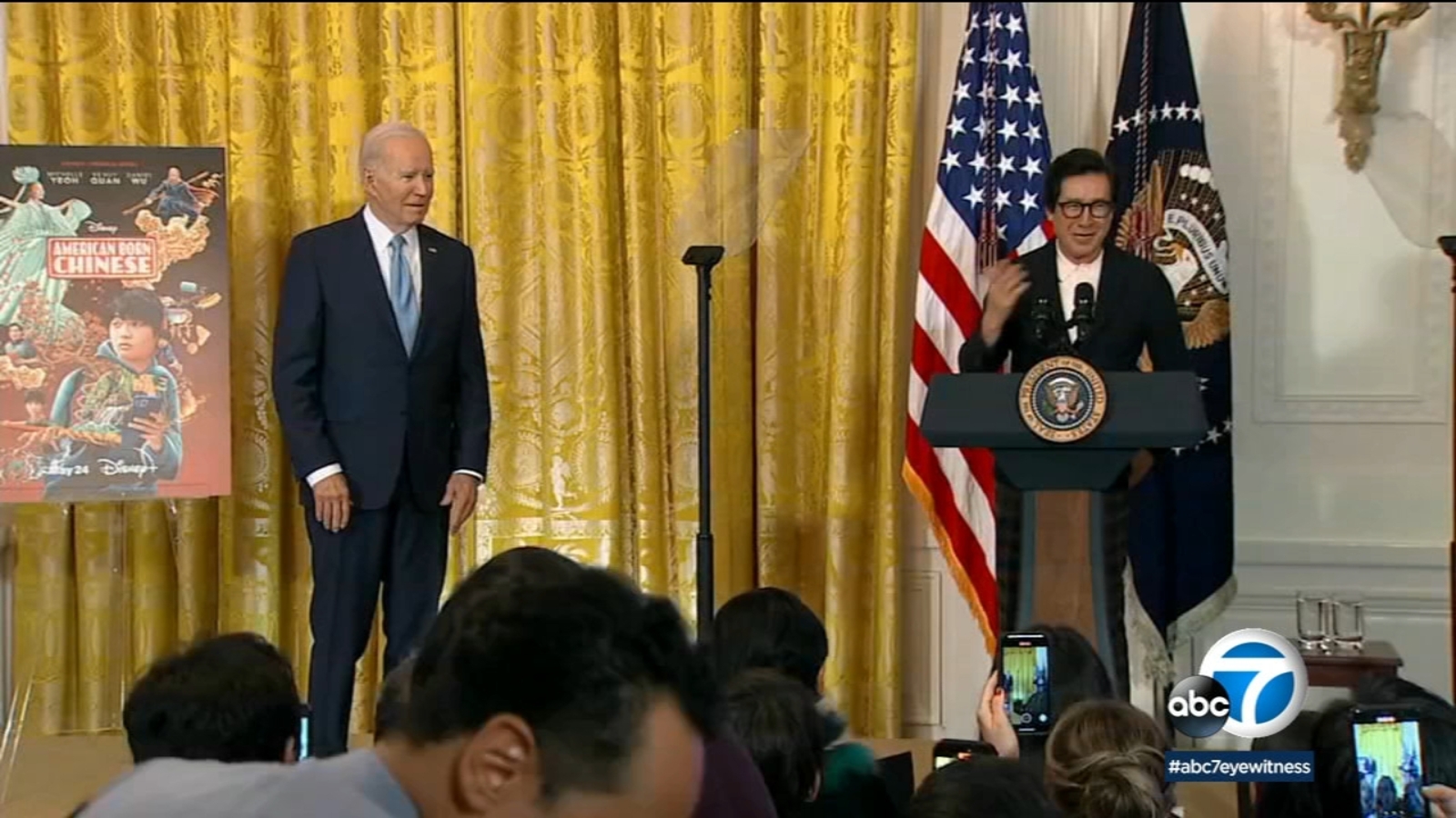 Oscar-winner Ke Huy Quan attends White House screening of 'American ...