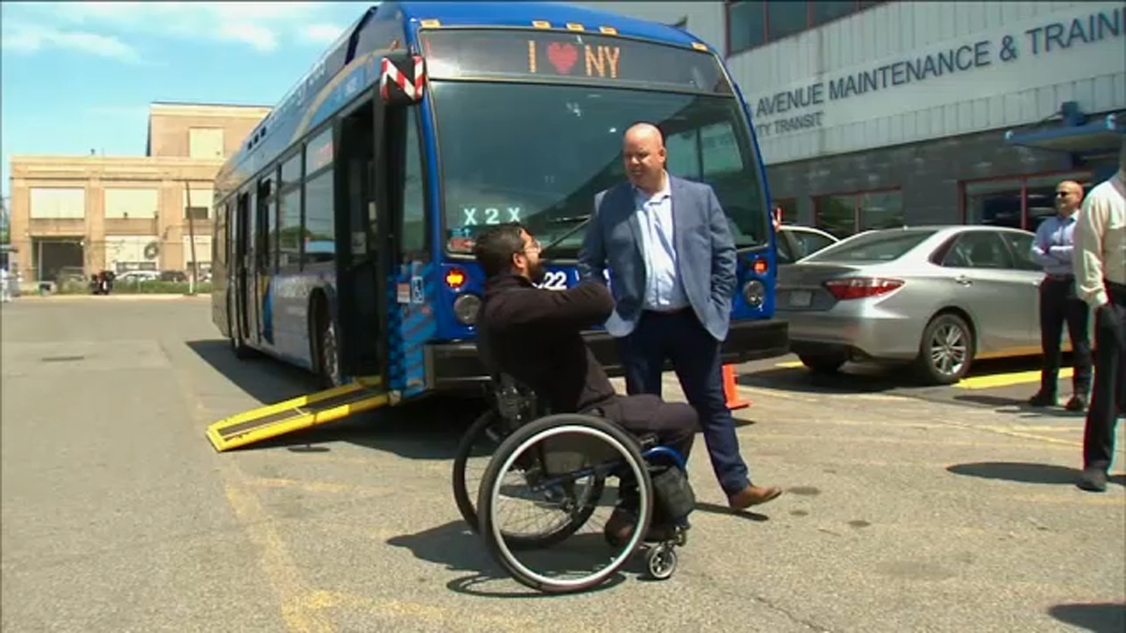 MTA Hero Kerry Bowden prioritizes accessibility by making seats ...