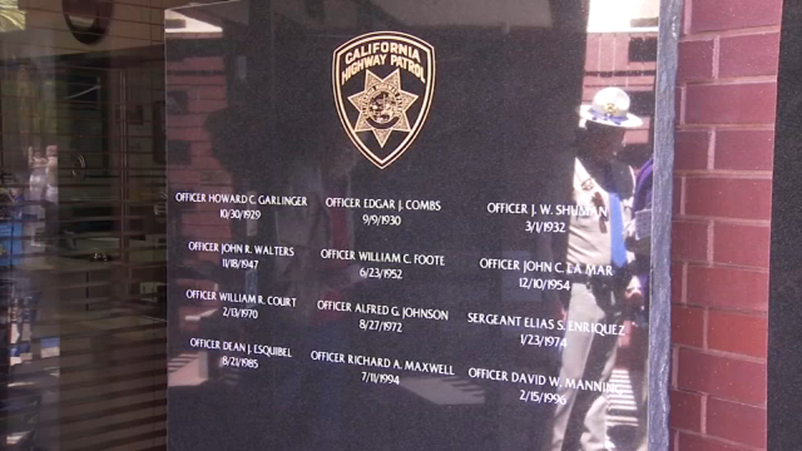 Fallen officers memorialized in local monument - ABC30 Fresno