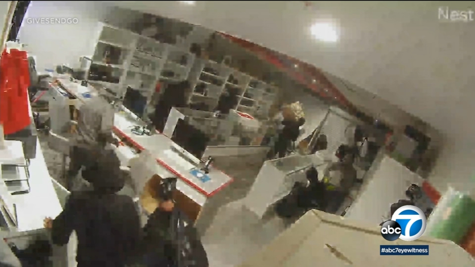 Caught on video: Masked thieves use car to smash into Corona camera ...