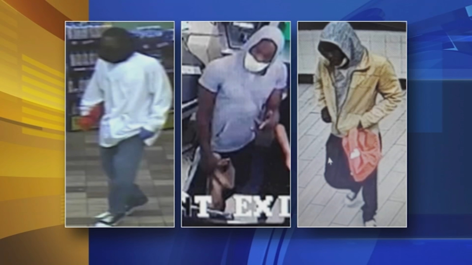 Knife-wielding robber targets stores, fast-food restaurants in ...