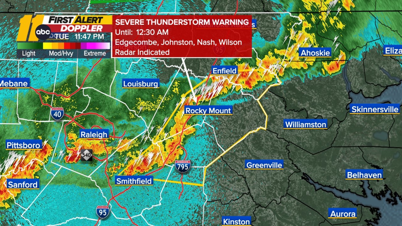 NC weather | Level 1 severe storm risk for western part of Triangle ...