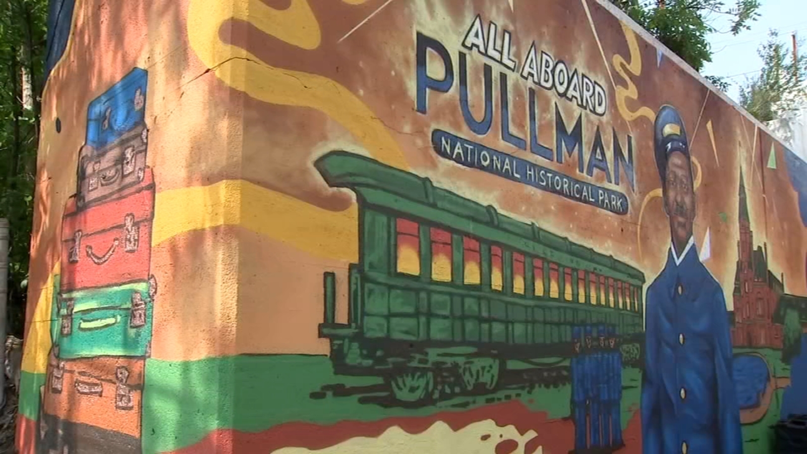 Chicago artist Joe Nelson creates new Pullman national monument mural ...