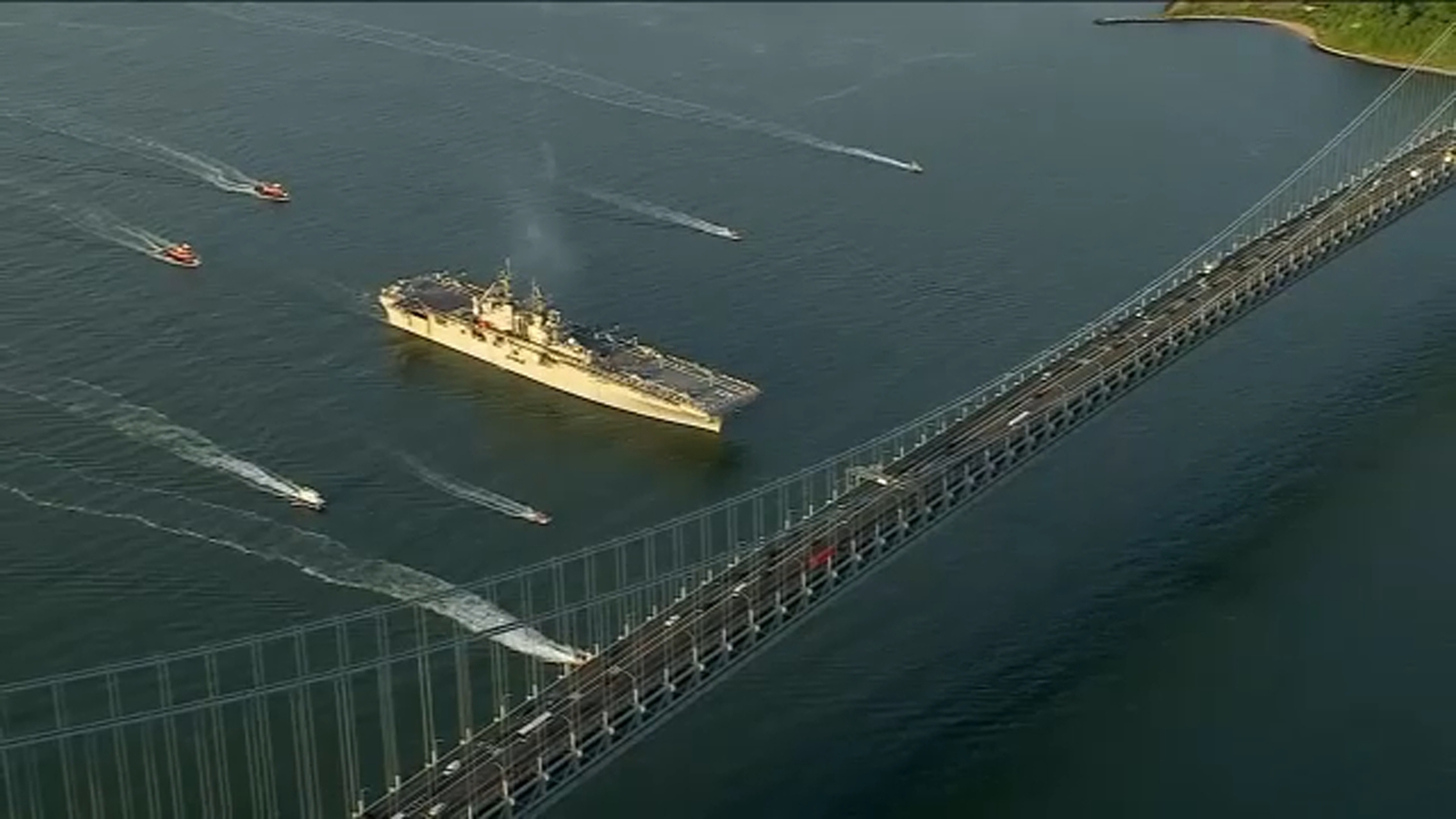 Wreath-laying ceremony in Battery Park in honor of Fleet Week in New ...