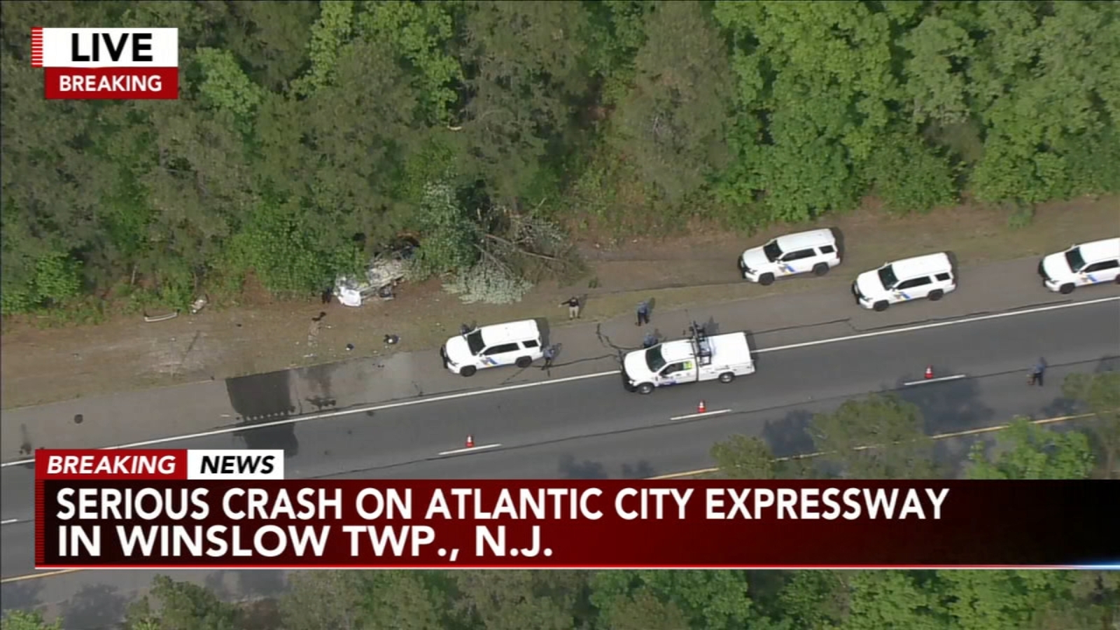 Passenger killed, driver seriously injured in Atlantic City Expressway ...