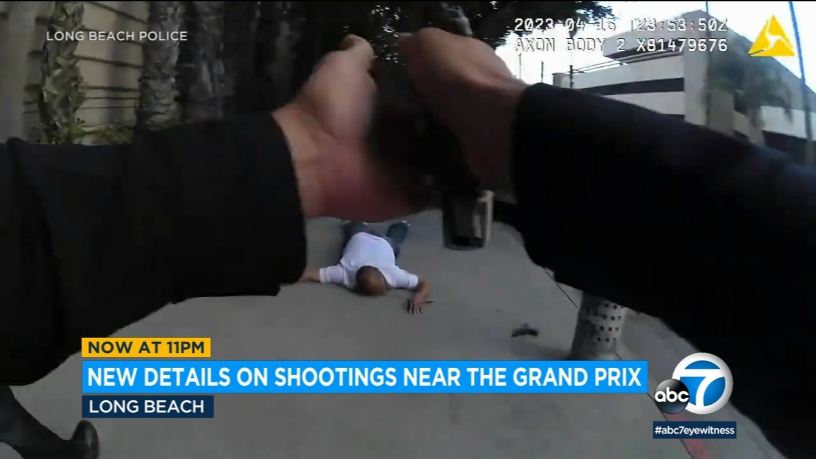 New bodycam video shows chaotic scene when police confronted shooter ...