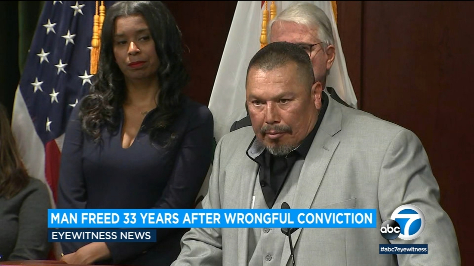 LA district attorney clears man who spent 33 years in prison for Baldwin Park shooting - ABC7 ...