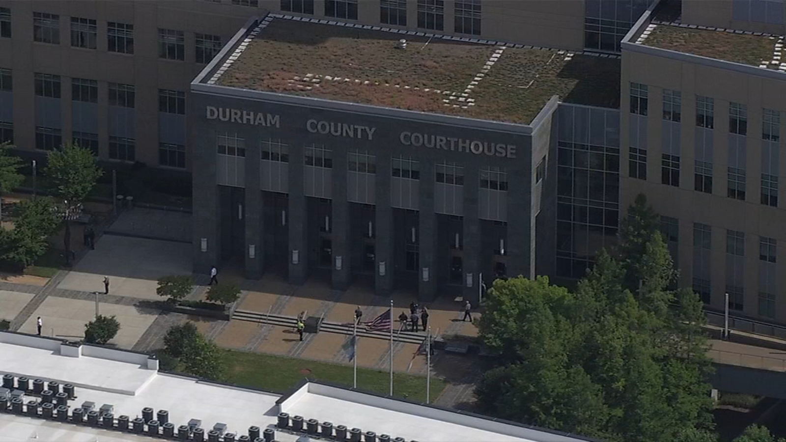 Durham County Courthouse | Bomb threat forces evacuations, people ...