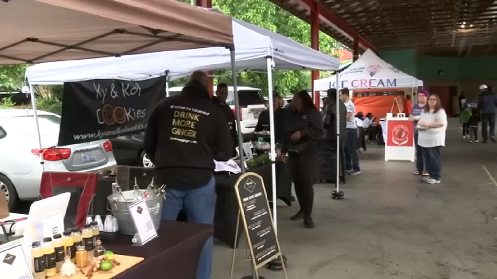 Many attend Taste of Soul event in Durham despite rainy weather - ABC11 ...