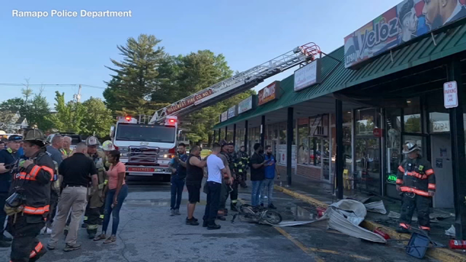 Rockland County fire: Flames tear through barbershop in Hillcrest ...