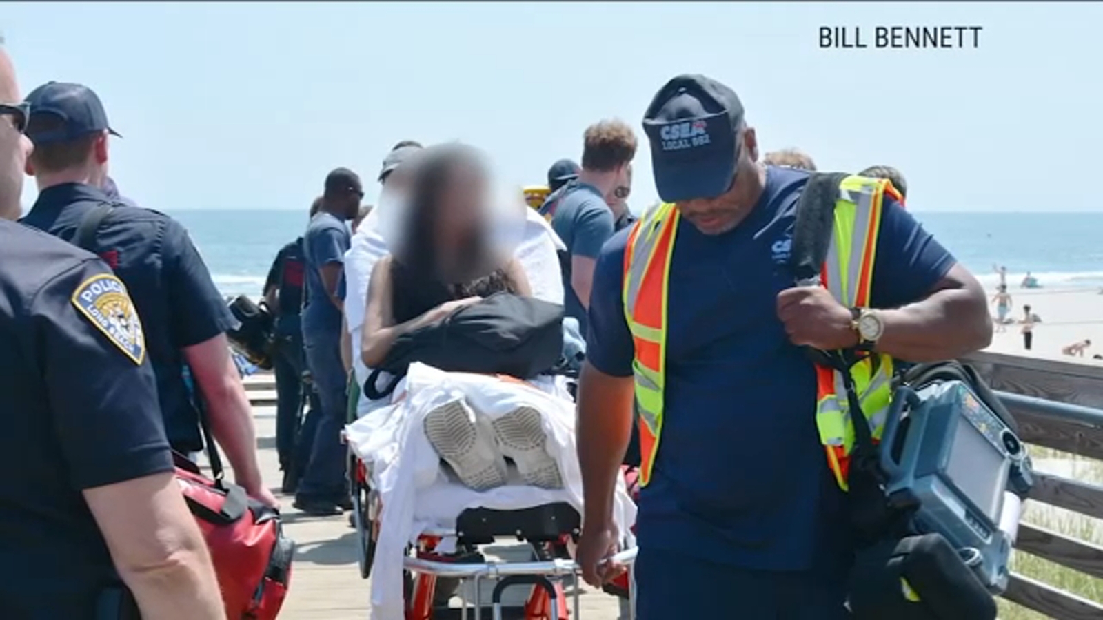 Long Beach lifeguards rescue five teens caught in rip current - ABC7 ...