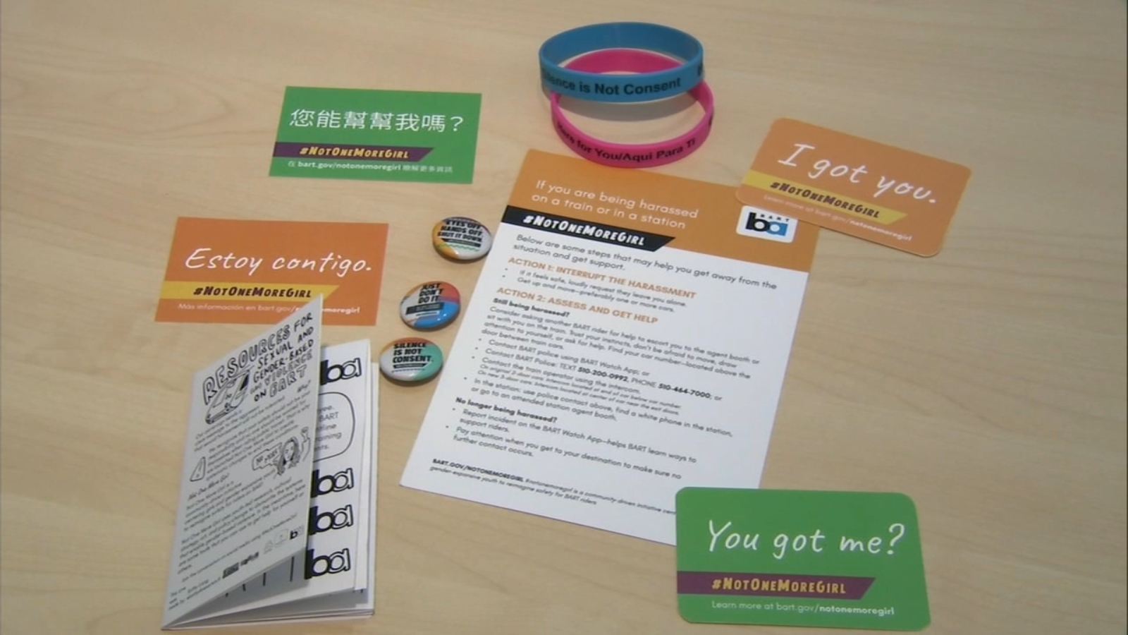 BART launches 'We Got You' cards to discreetly interrupt harassment on ...