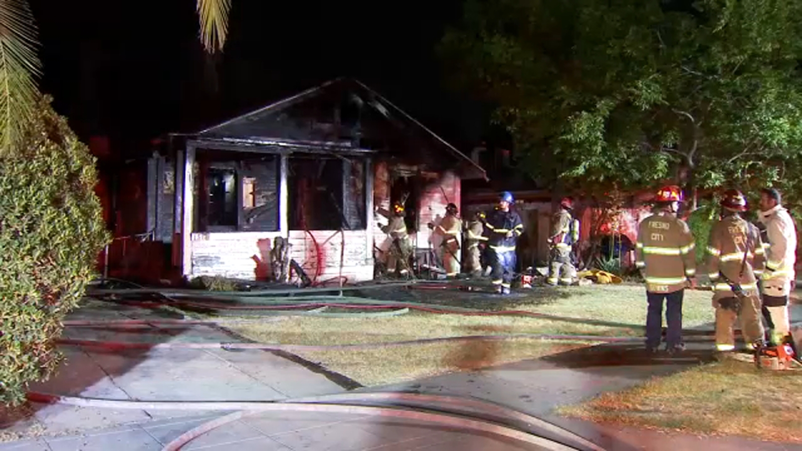 Vacant central Fresno home a complete loss following fire, officials say - ABC30 Fresno