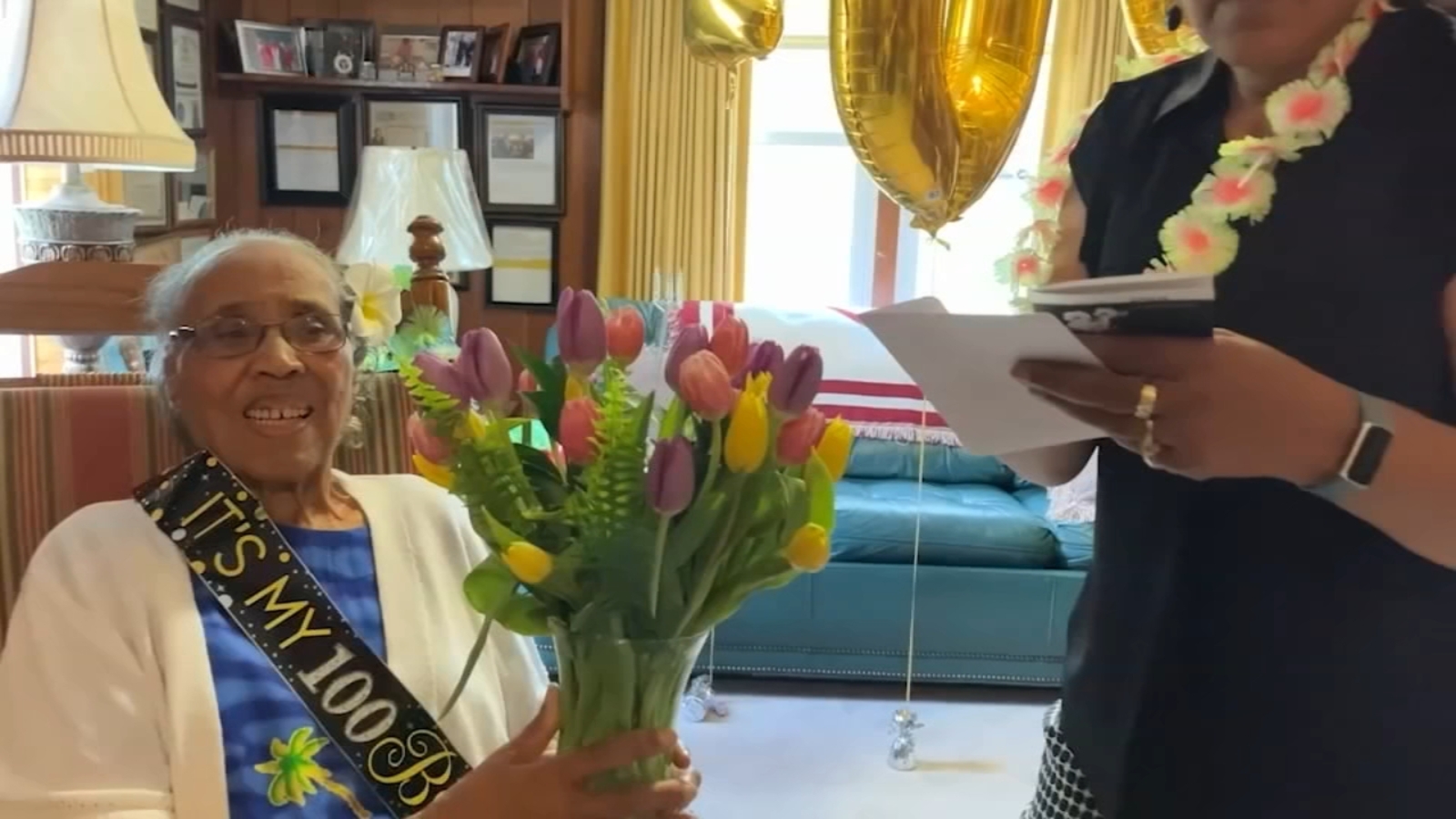 100 years | Durham woman who's a former teacher of the year and mother ...