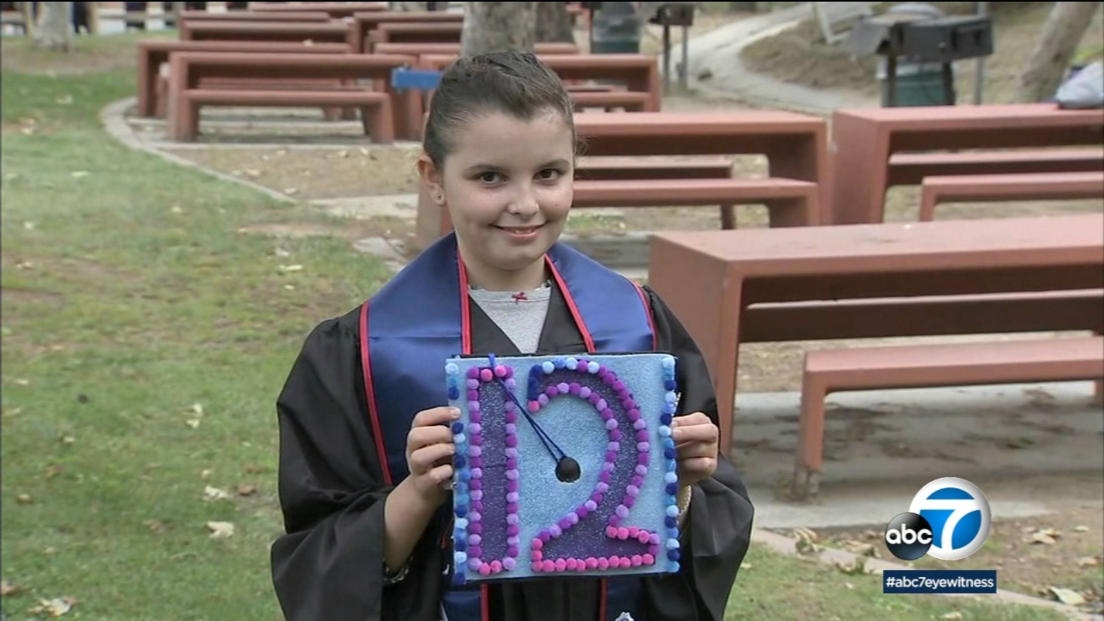 12-year-old Fiona Currie receives degree at Los Angeles City College ...