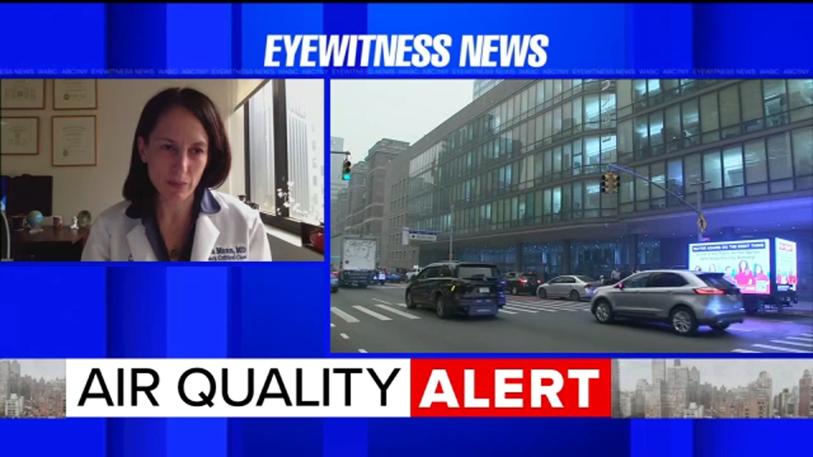 Doctor's advice on what to do during Air Quality Alert in New York area ...