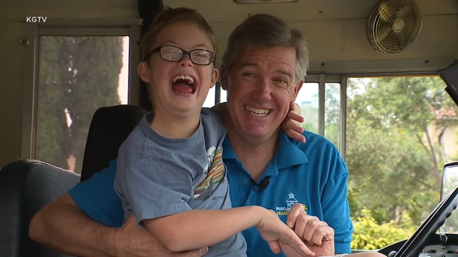 Poway dad takes 2nd job as bus driver for son's school to help fill ...