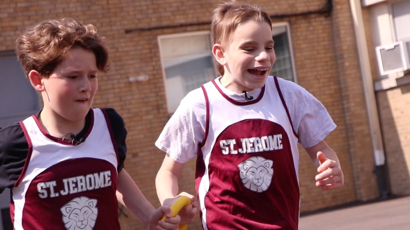 Student with visual impairment shines on track with running partners ...