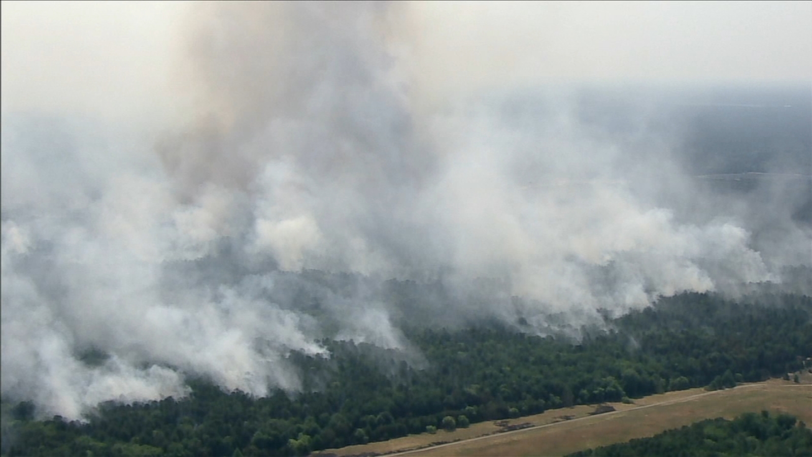 Crews fully contain forest fire in New Jersey Pinelands; 2nd blaze ...