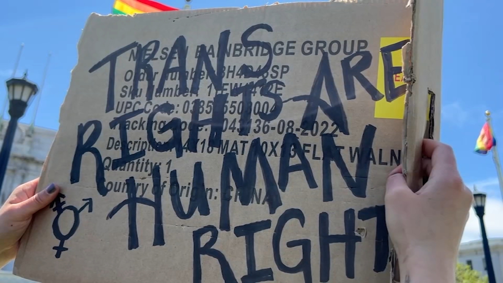 Young activists lead San Francisco protest against anti-trans laws ...
