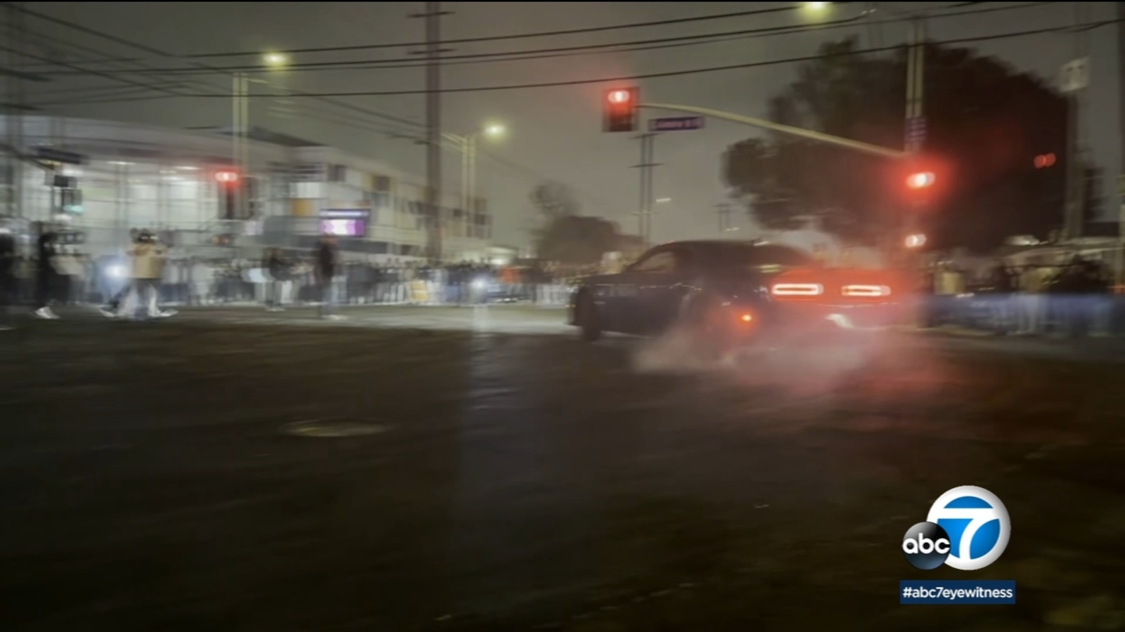 South Los Angeles street takeovers occur again, no arrests made: VIDEO ...