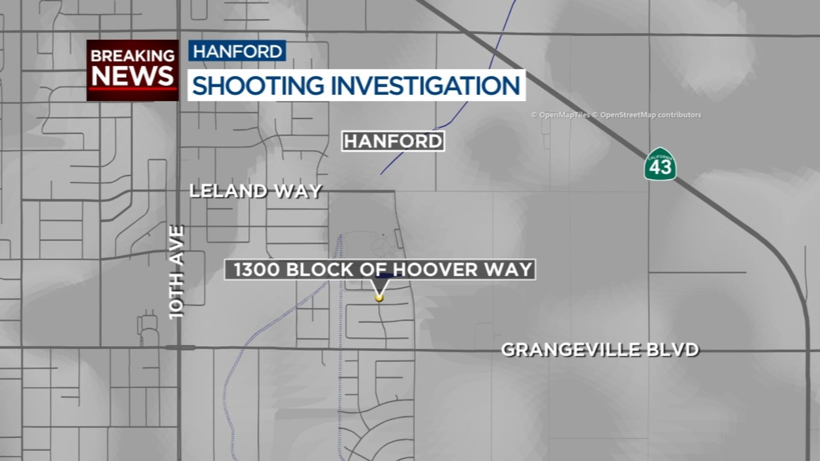 15-year-old in critical condition after shooting at party in Hanford ...