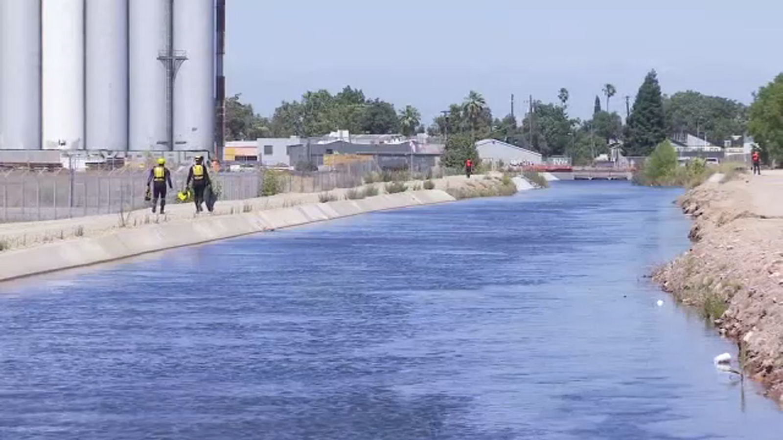 Search underway for man in central Fresno canal - ABC30 Fresno