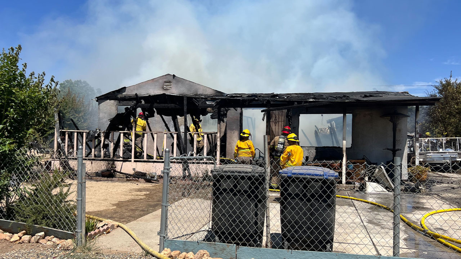 Fire destroys home in Madera County - ABC30 Fresno
