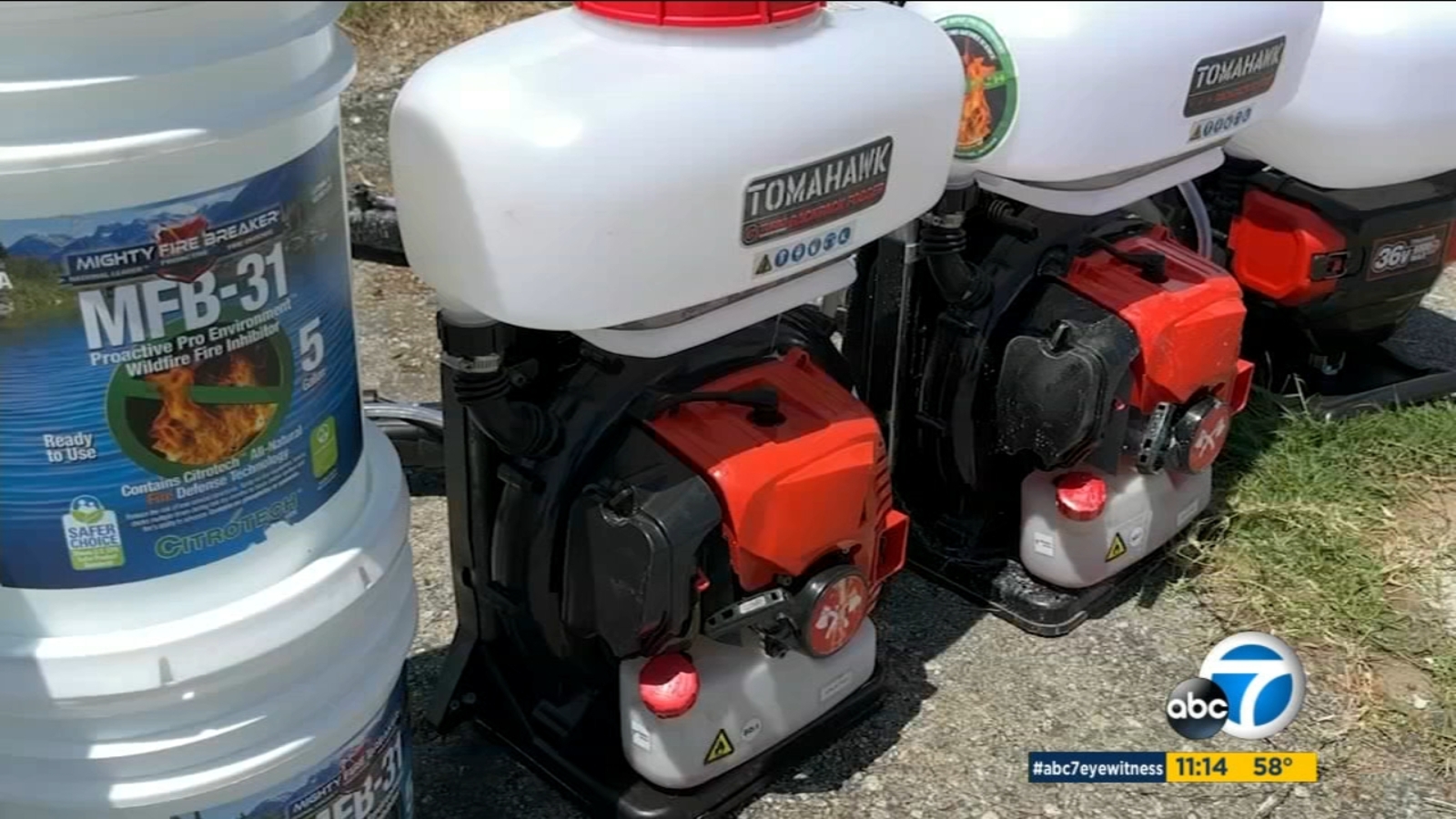 Environmentally friendly product Mighty Fire Breaker touted as do-it ...