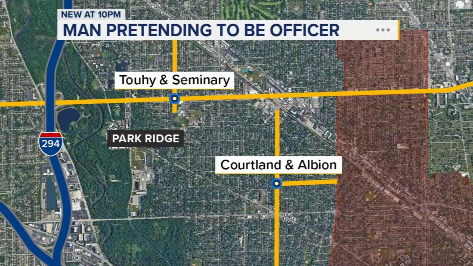 Park Ridge police say man impersonating police officer is touching teen ...