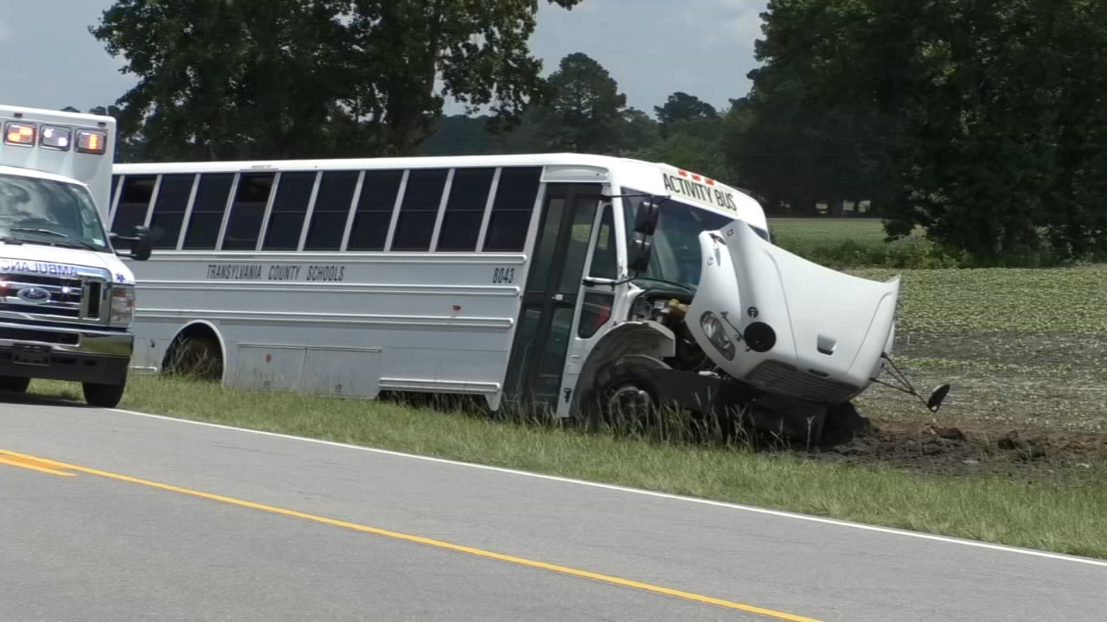 Transylvania County school activity bus involved in head-on crash in ...