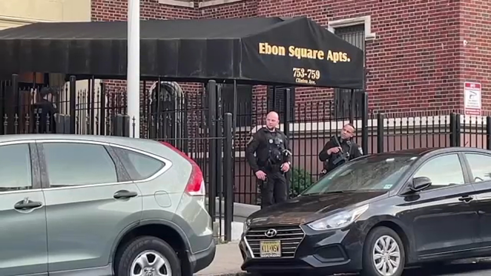 1 person suffers apparent gunshot wound, 2 officers hospitalized in ...