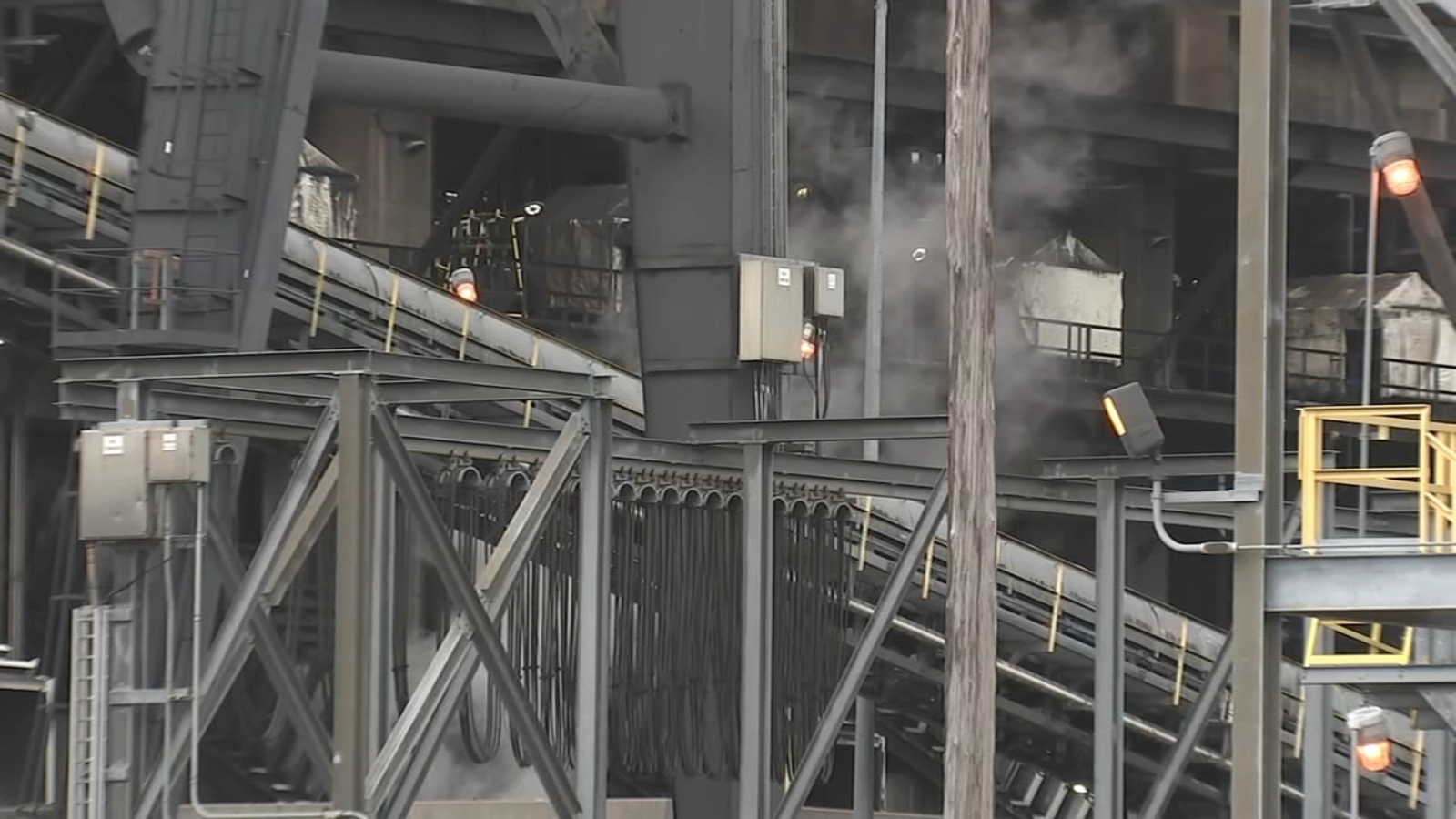 Fire At Refinery In Indiana