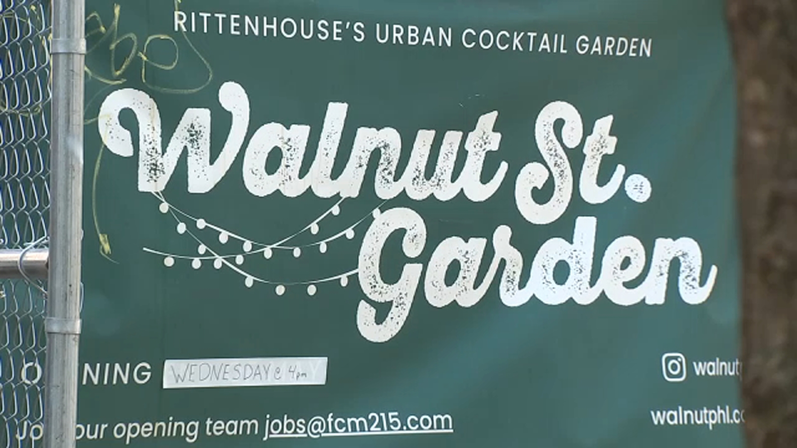 Walnut Garden in Rittenhouse Square shut down by Philadelphia due to ...