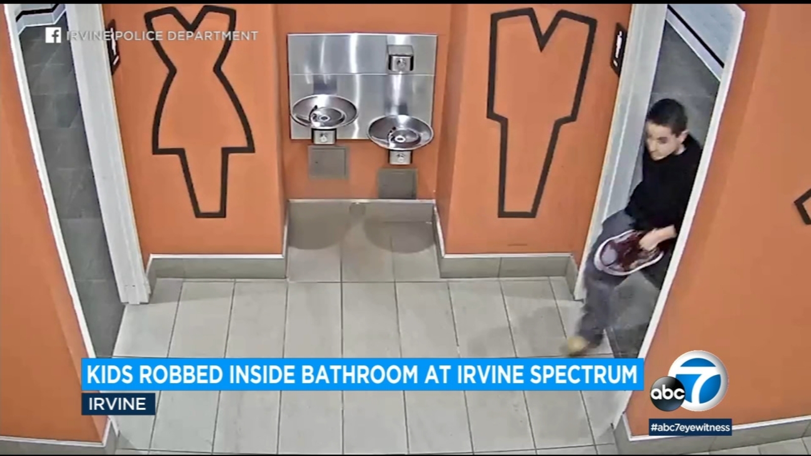 Kids robbed of their shoes by armed thieves inside Irvine Spectrum ...