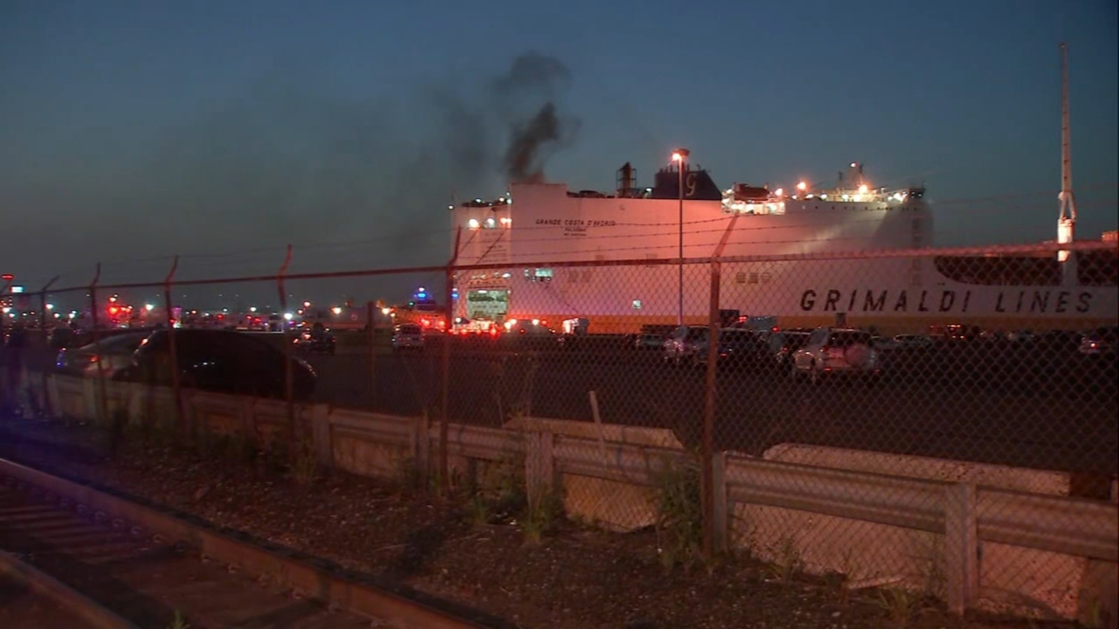 Port Newark Fire: 2 firefighters killed battling ship fire in New ...