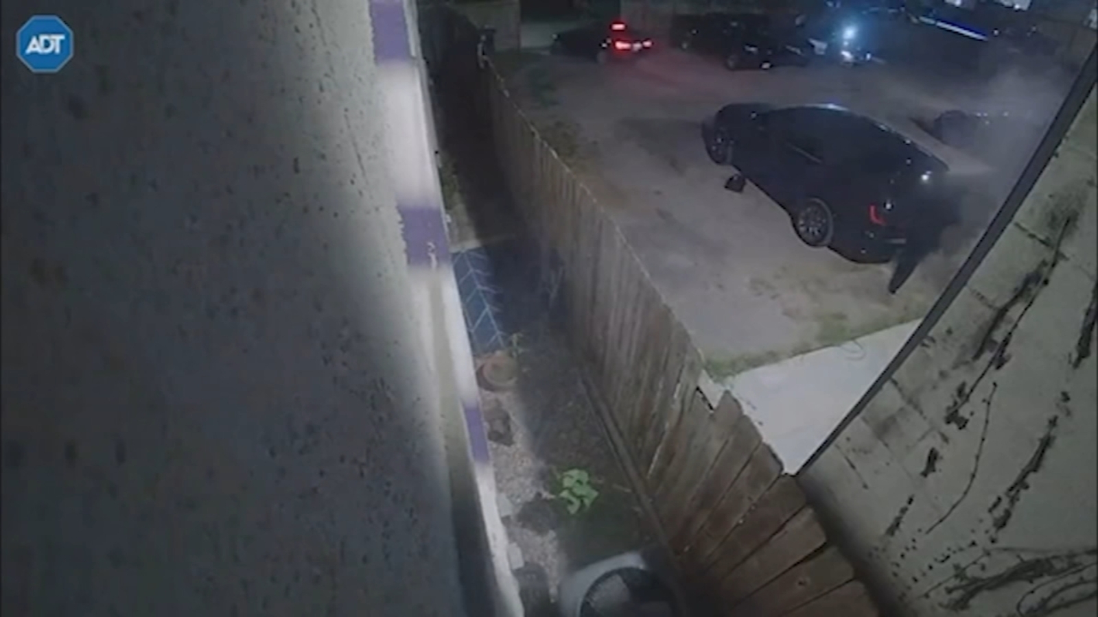 Stray Gunfire In Houston Exclusive Video Shows Bullets Flying In