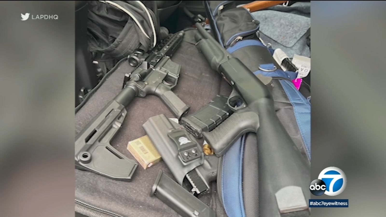 Man tried to bring trunk full of firearms, ammo to San Pedro beach on ...