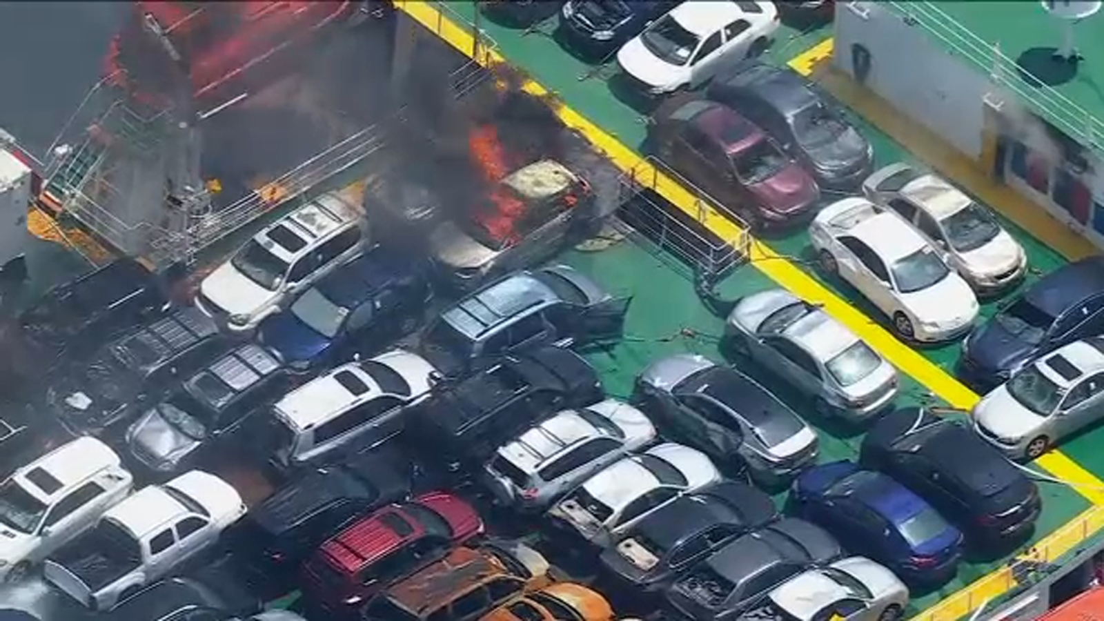 Extra Time: Newark cargo ship fire continues to pose challenge for ...