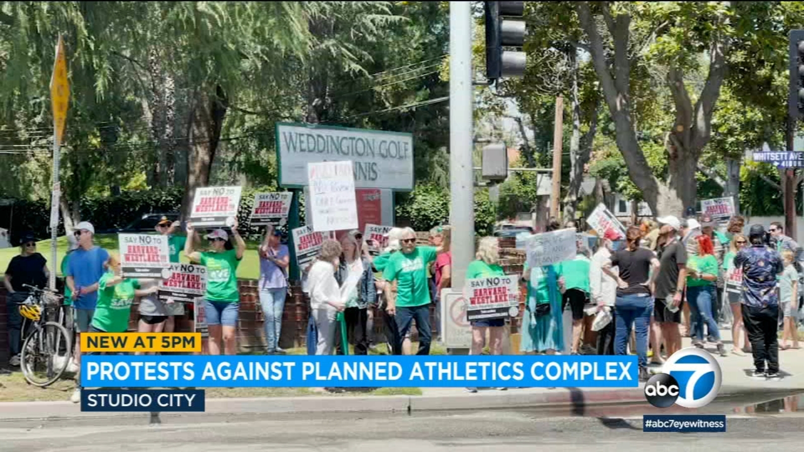 Residents protest plan to convert Weddington Golf & Tennis facility in ...