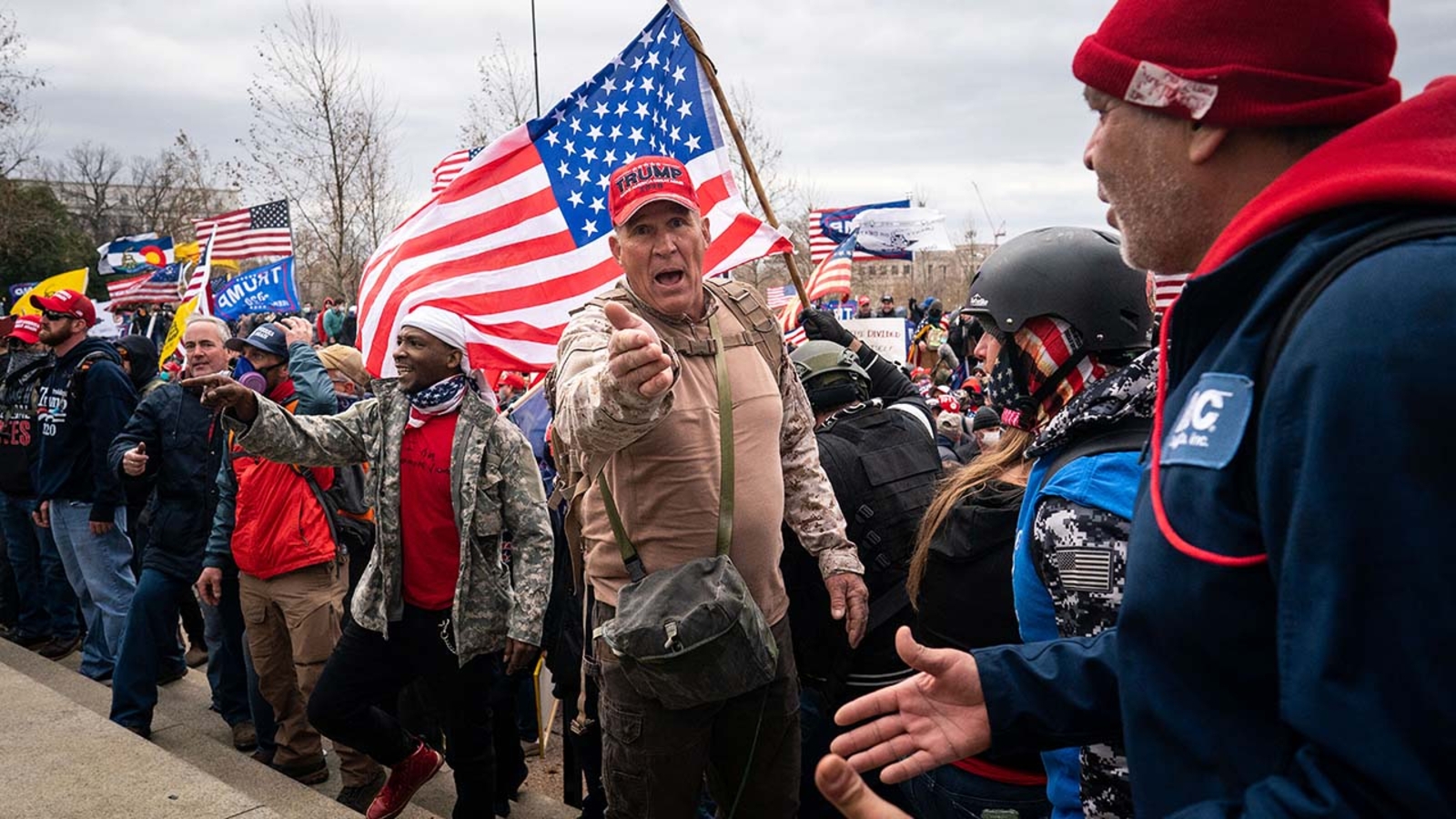 Former Oath Keeper Ray Epps, a target of Jan. 6 conspiracy theories ...