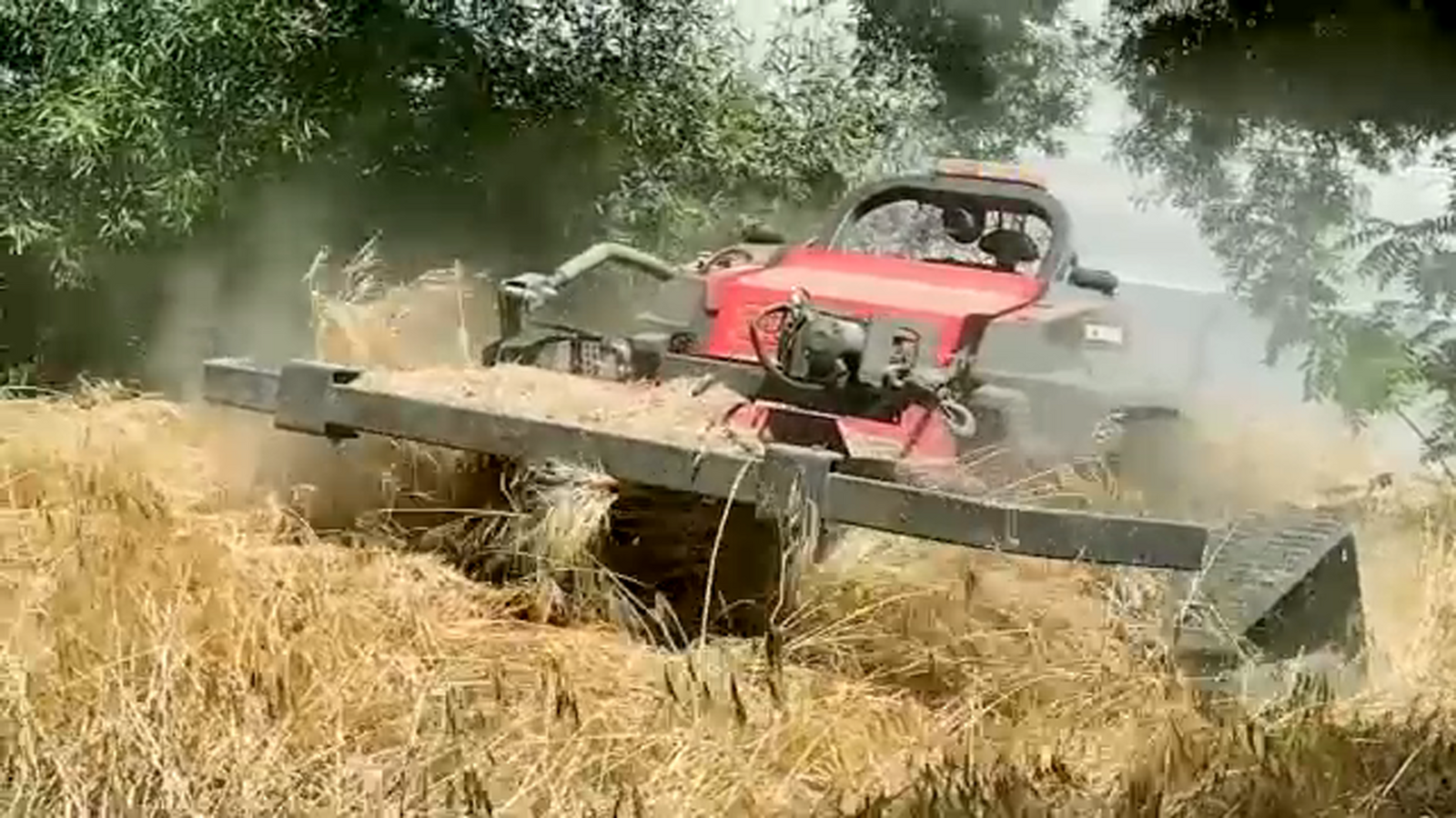 Caltrans saving time and effort by cutting grass with new robot mowers ...