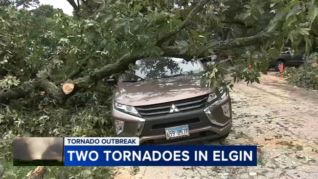 Chicago tornado: 11 touchdowns confirmed, including at O'Hare, with ...