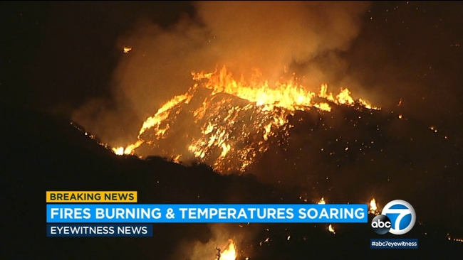 Riverside County: Reche Fire in Moreno Valley, Highland Fire in ...