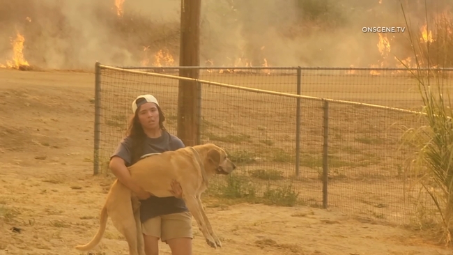 Riverside County: Reche Fire in Moreno Valley, Highland Fire in ...